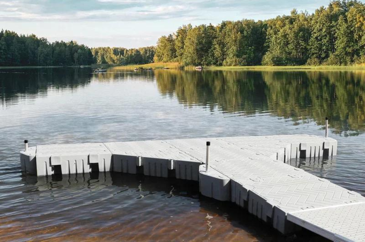 Small Floating Dock Configurations Low Profile Docks For Rowing | EZ