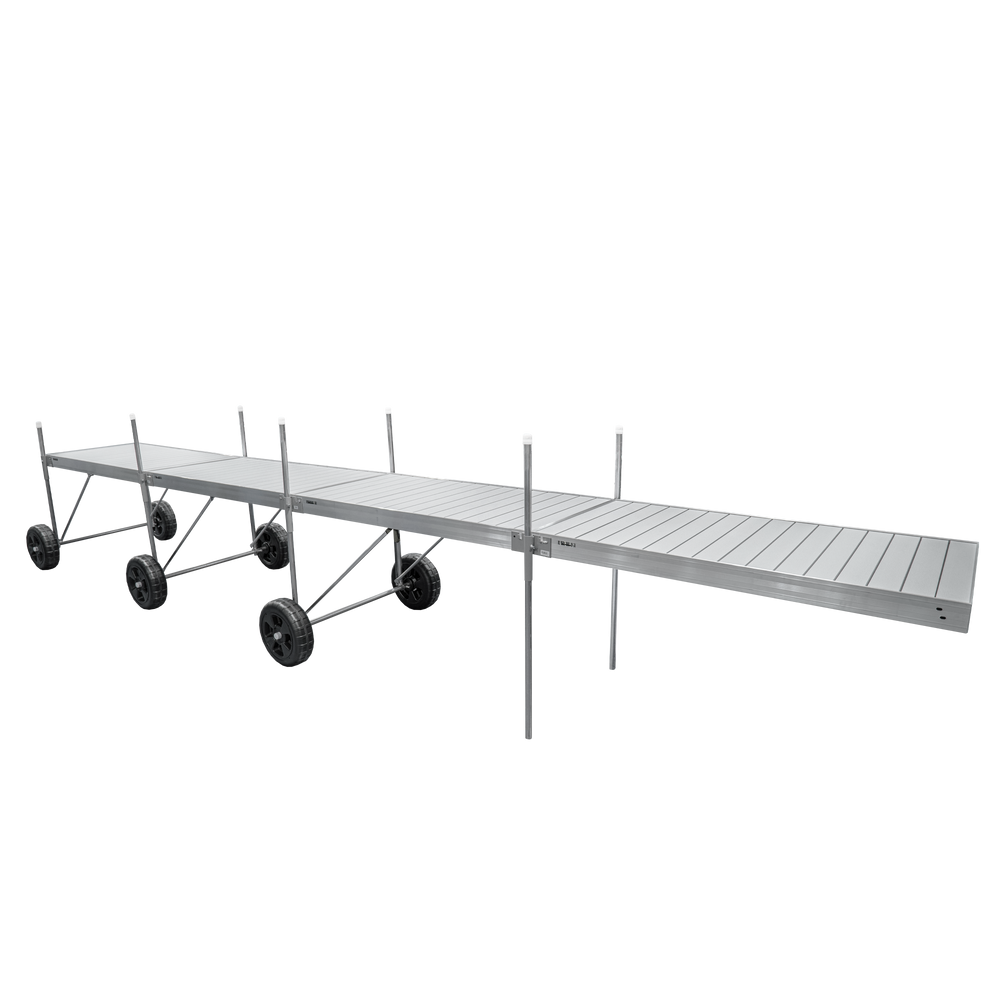 32 ft. Roll-In-Dock Straight System | Aluminum Decking