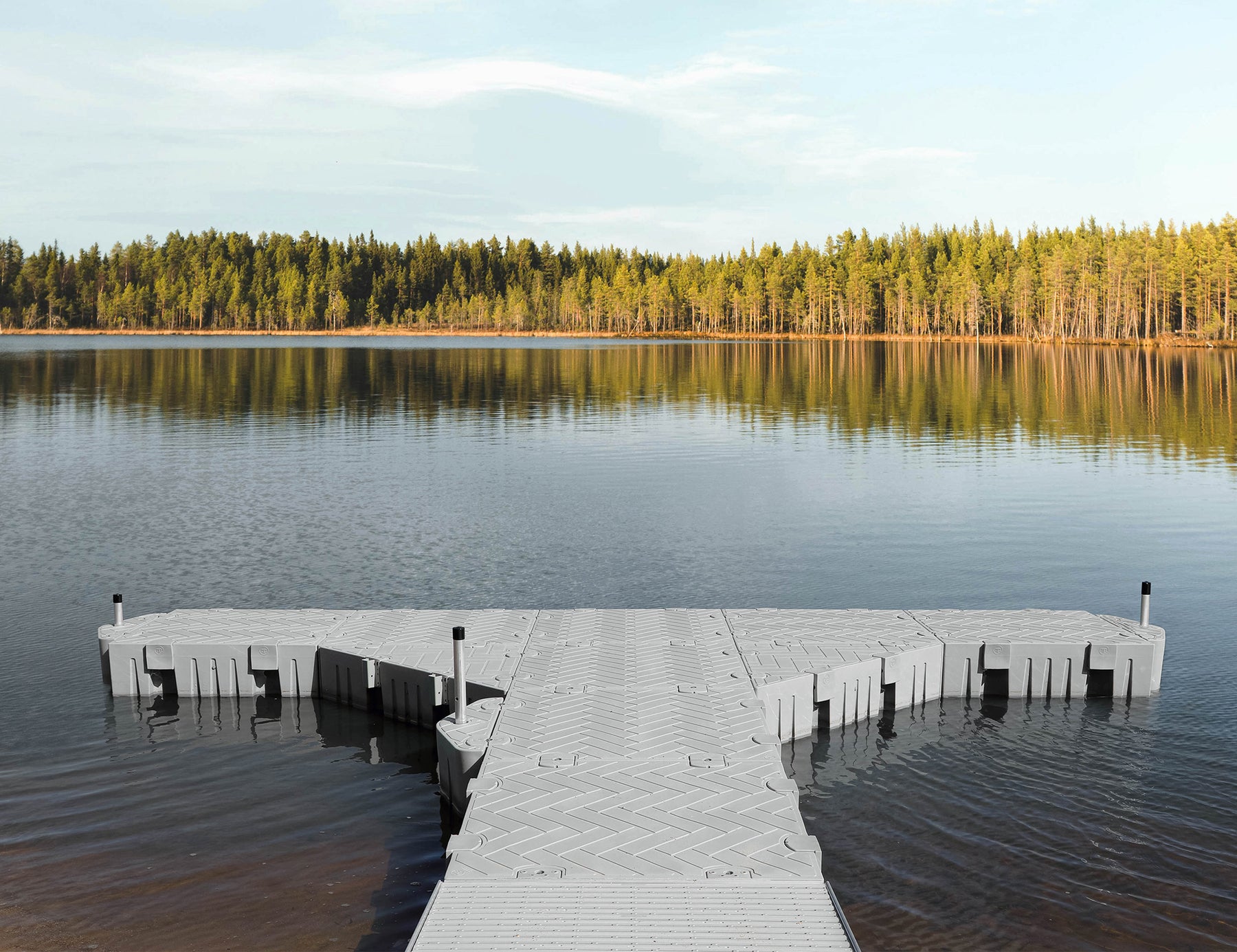 16' Straight Floating Dock Package