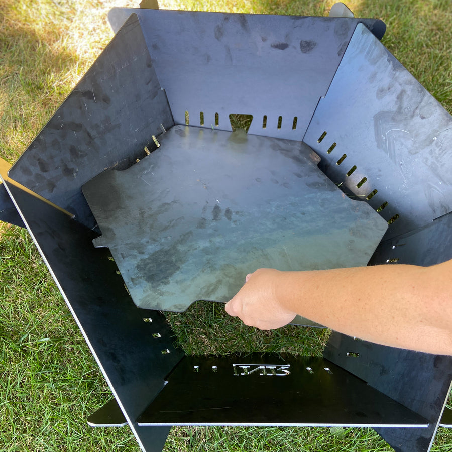 30 Inch Flat Pack Fire Pit | NinetyRight Portable Fire Pit