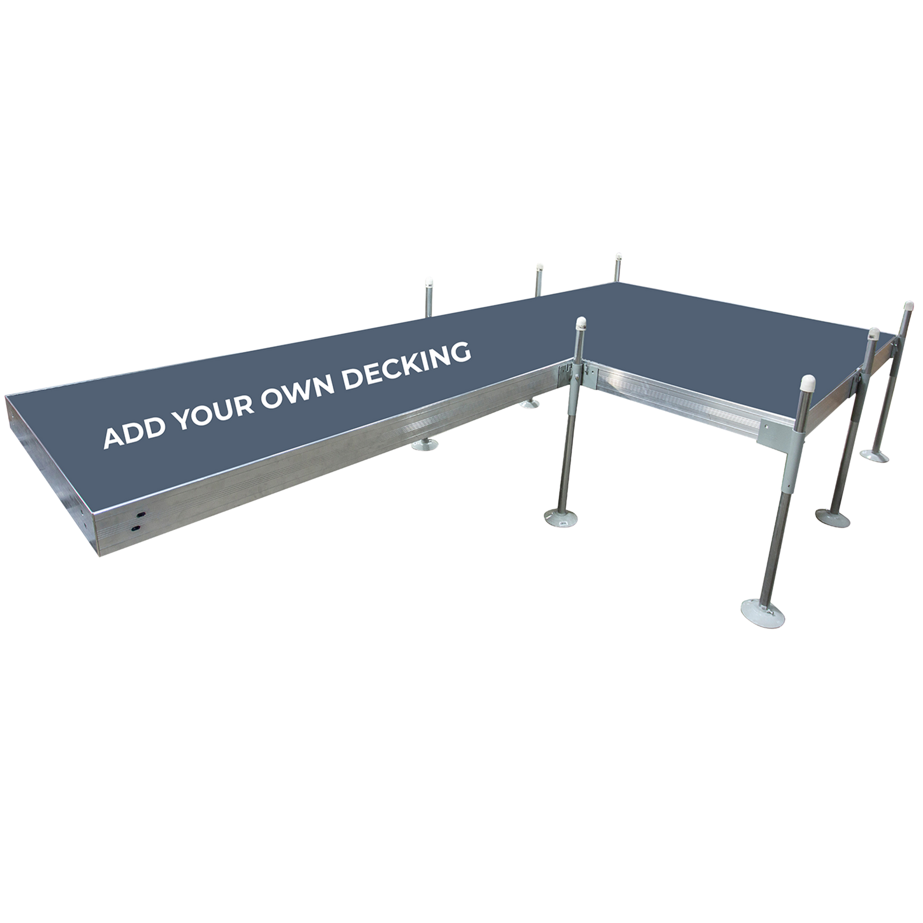 16' Platform Aluminum - Hardware and Frames Only