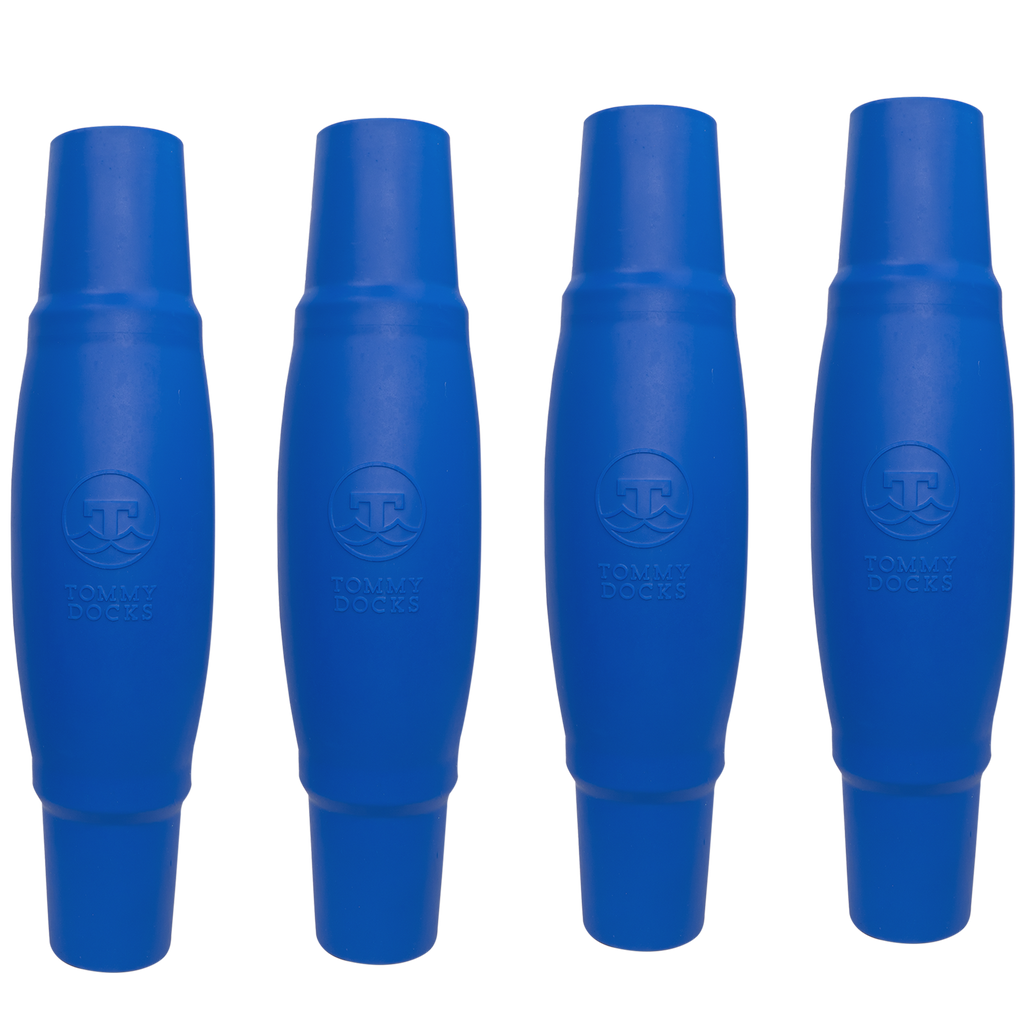 18" Pipe Bumper - Blue - 4 Pack : Tommy Docks