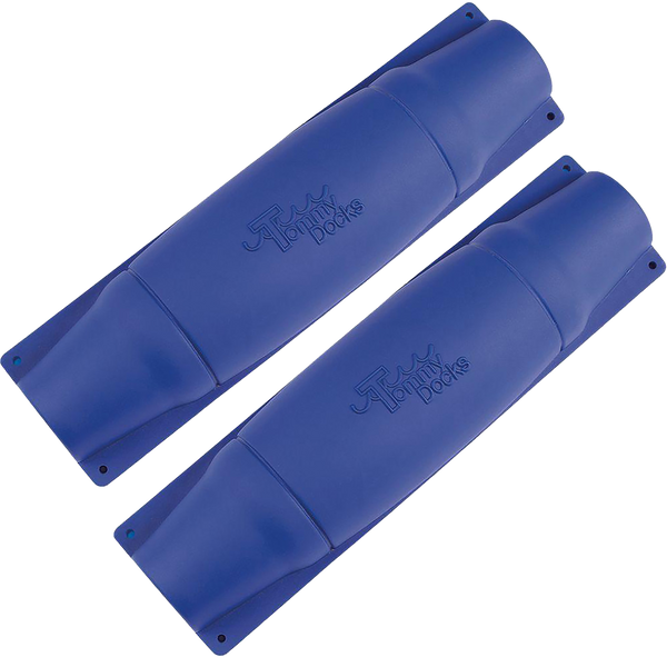 18" Straight Bumper - Blue - 2 Pack: Tommy Docks