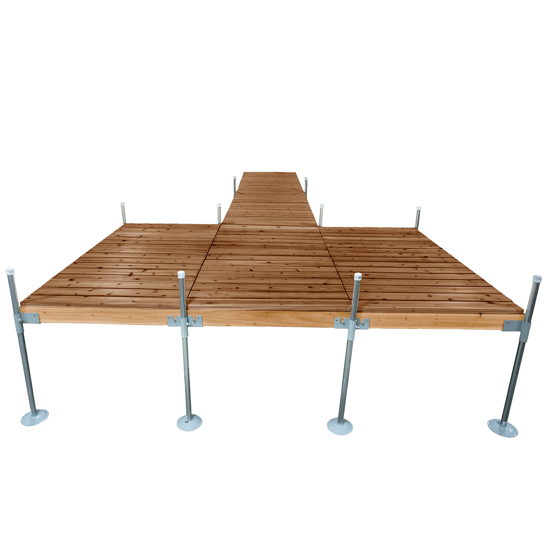 Wood Docks | Cedar Deck Stationary Docks