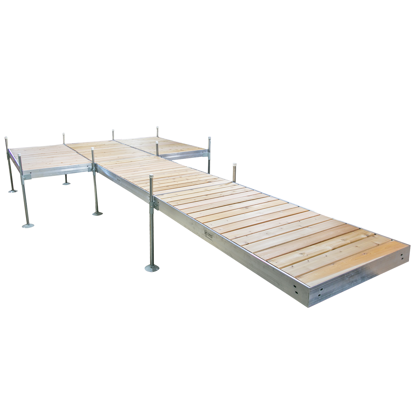 Wooden Dock with Cedar Frame for Boats | Shop Tommy Docks