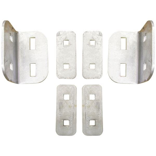 Floating Dock Corner Bracket Kit For 2 In. X 6 In. : Tommy Docks